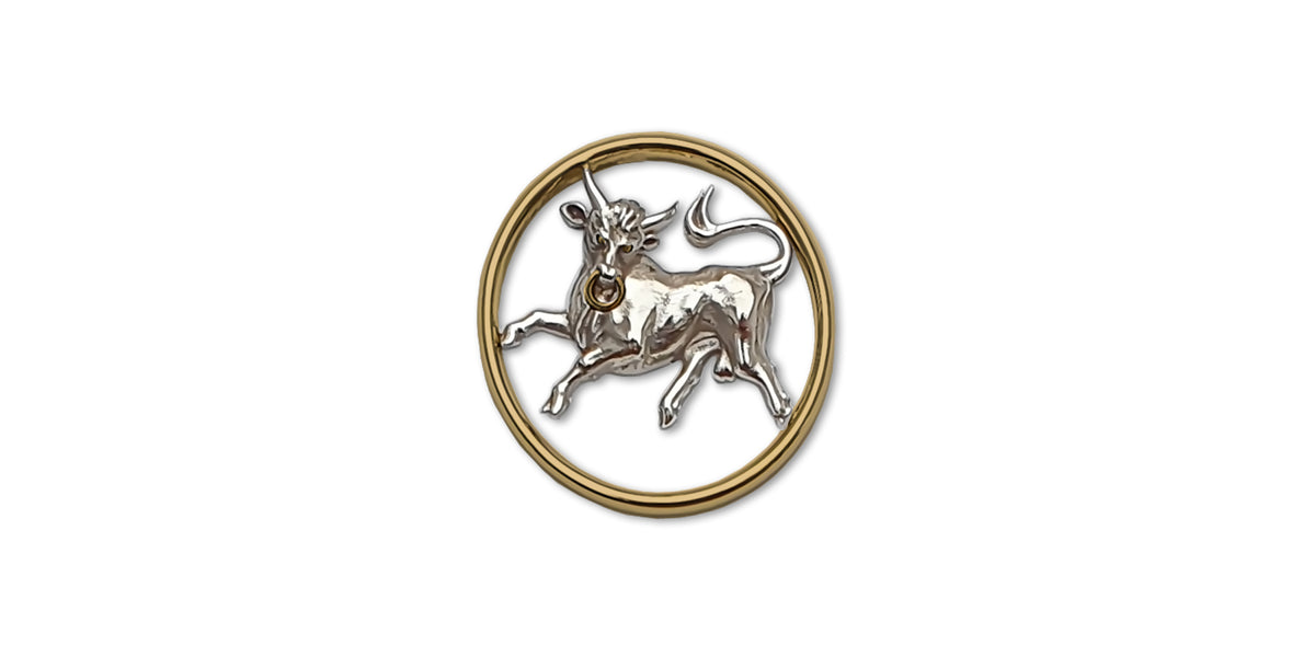 Hutabzeichen Jagd wie ein wilder Stier – SophieSalm